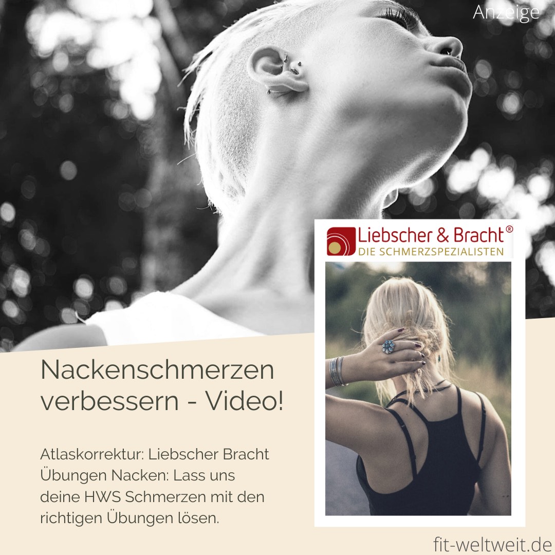 HWS Schmerzen? Liebscher Bracht Übungen Nacken Atlaskorrektur (Anleitung)