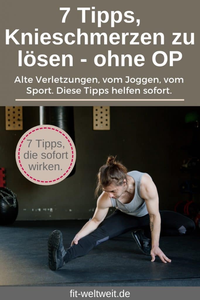 7 Tipps, Knieschmerzen nach dem Joggen ursächlich verbessern - ohne Operation