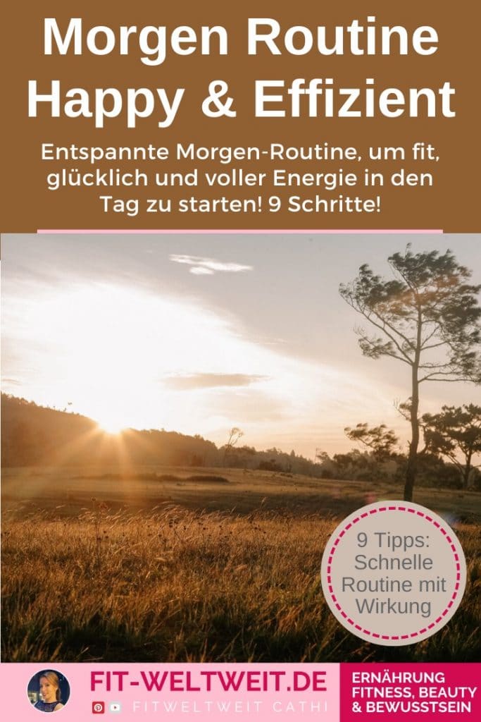 SELF CARE Morgen Routine, um fit, glücklich und voller Energie in den ...