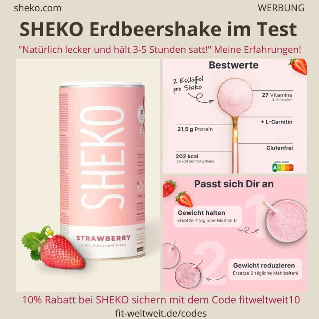 SHEKO Erfahrungen: Diät & Mahlzeitenersatz Test & Bewertung