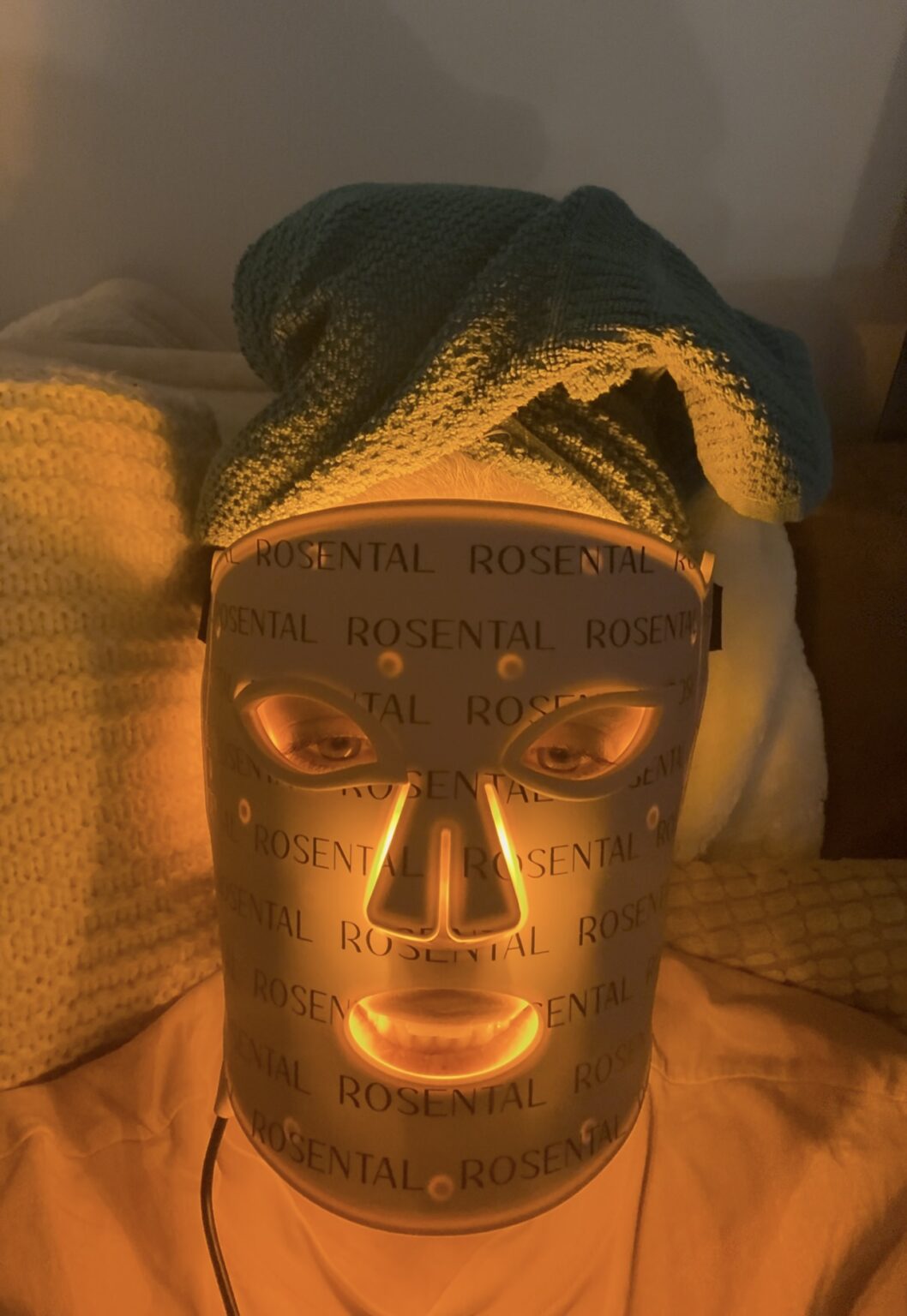 LED FACE MASK Rosental Organics Erfahrungen Licht Maske Test